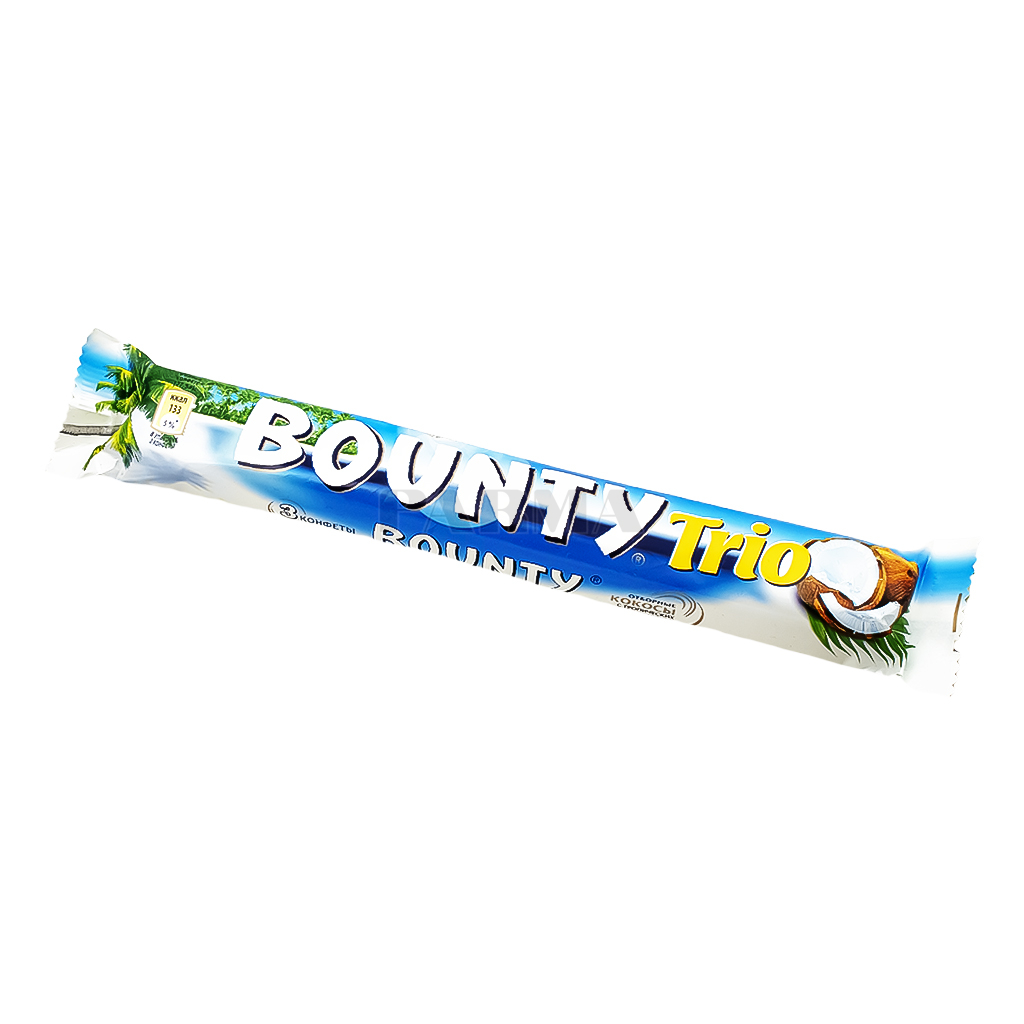 Baton "Bounty Trio" coconut 85g
