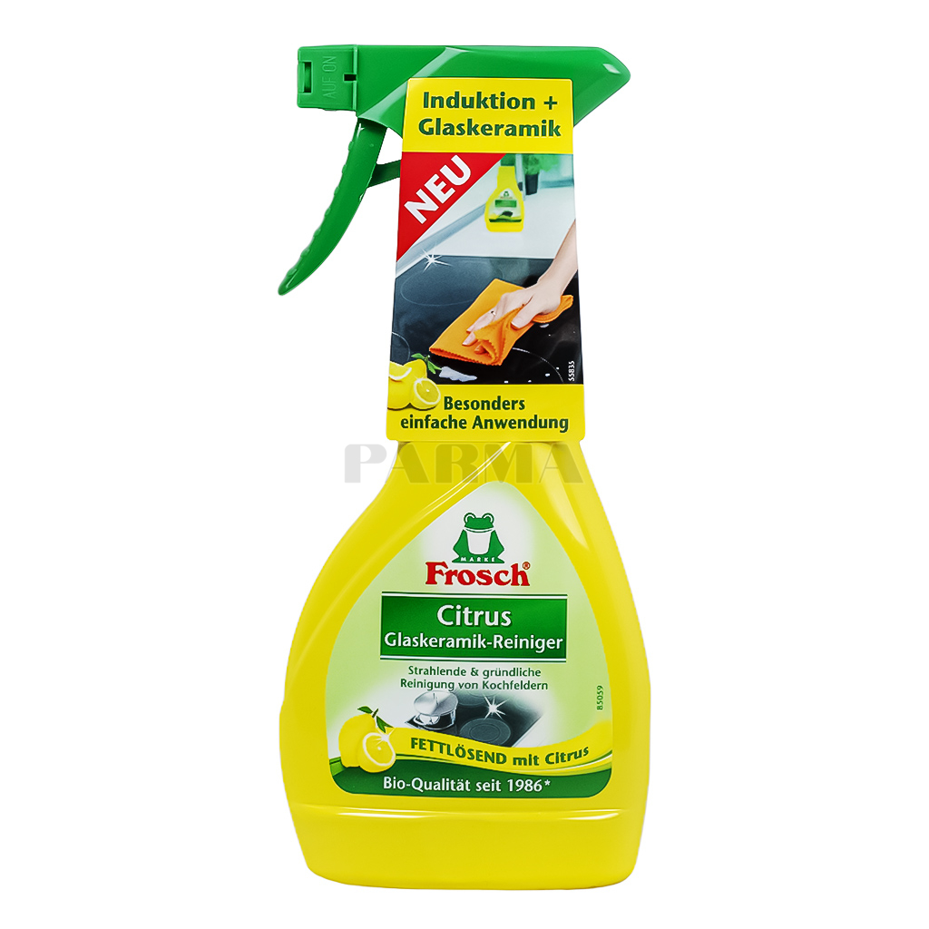 Glass cleaning liquid "Frosch" lemon 300ml