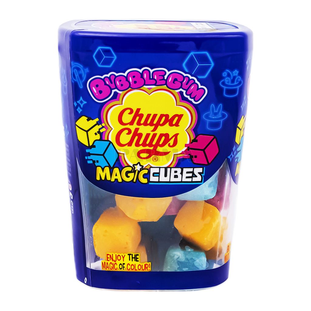 Chewing gum "Chupa Chups Magic Cubes" fruit 86g | PARMA.AM