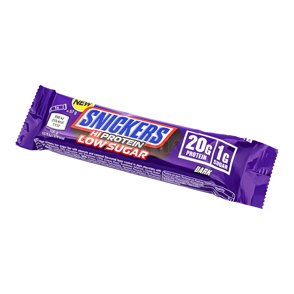 Baton "Snickers HiProtein" dark chocolate 57g