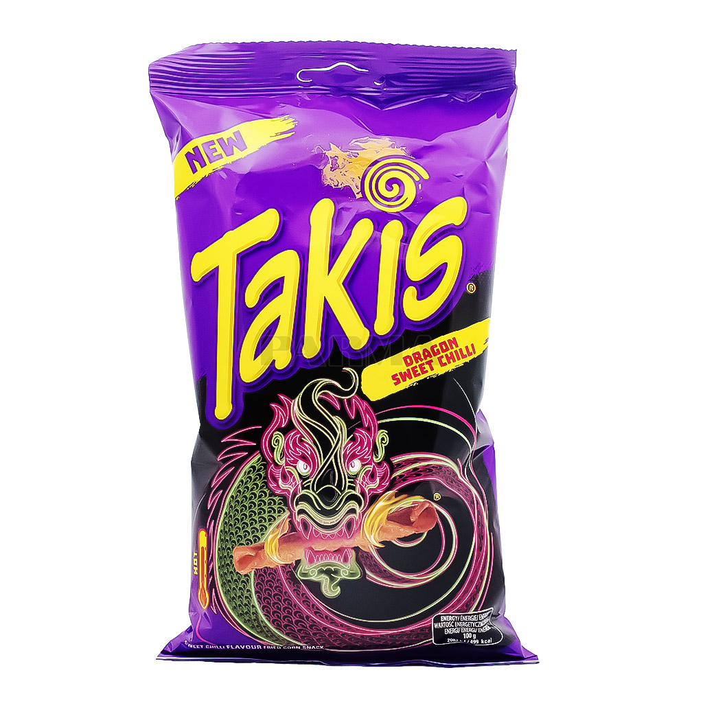 Chips "Takis Dragon" sweet chili 100g | PARMA.AM