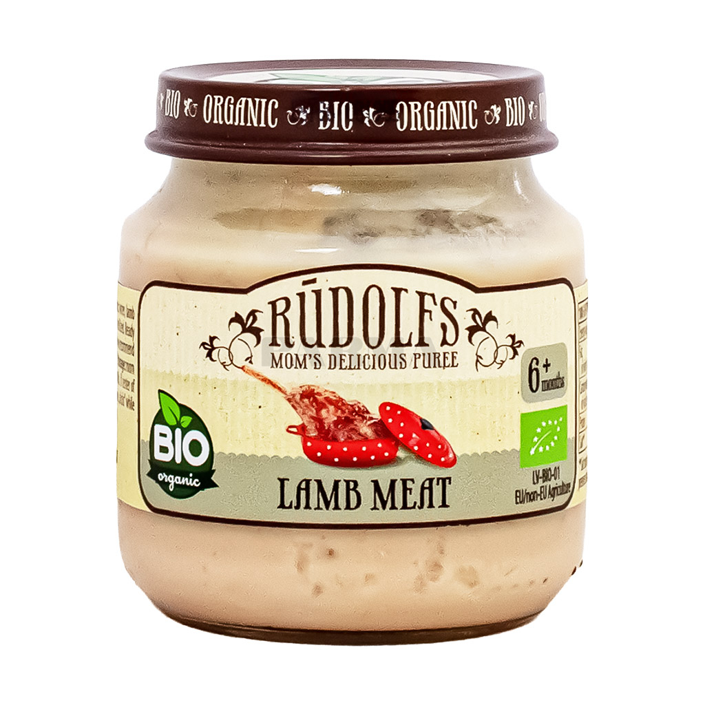 Puree "Rudolfs" lamb meat 120g | PARMA.AM