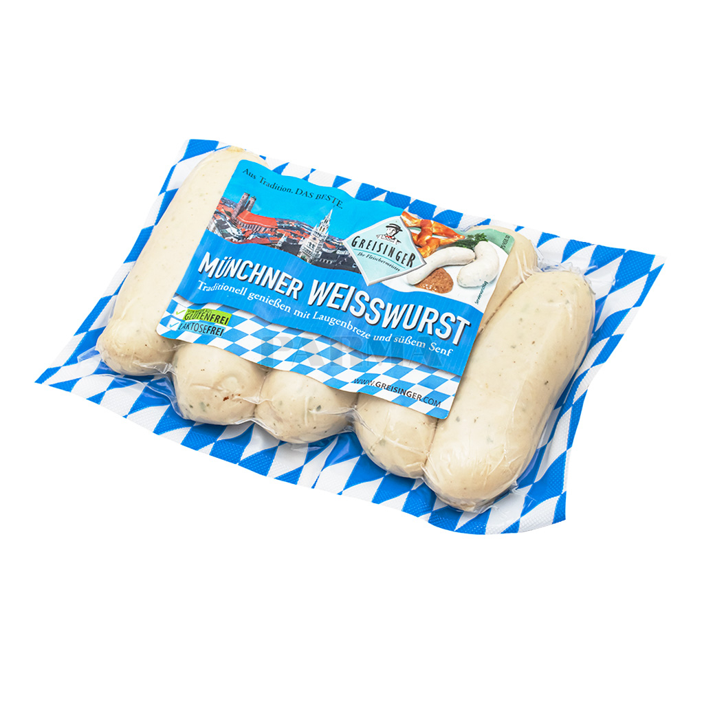Sausage "Greisinger" Munchner, white 350g