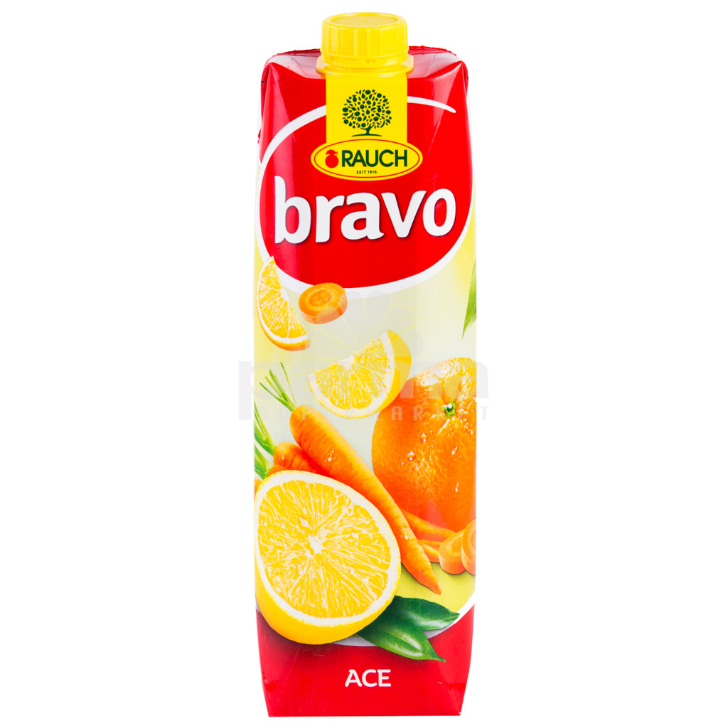 Natural juice `Bravo ACE` 1l