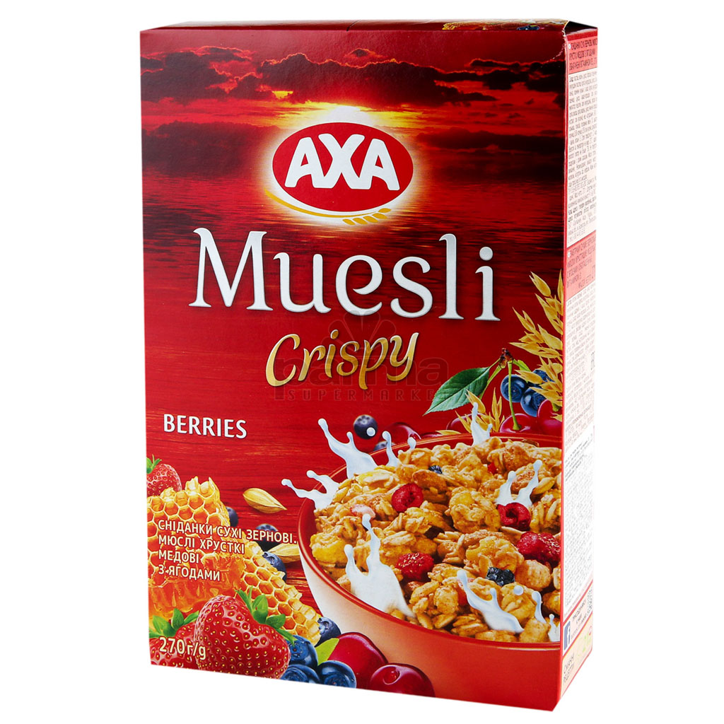 Muesli `AXA` with berries 270g