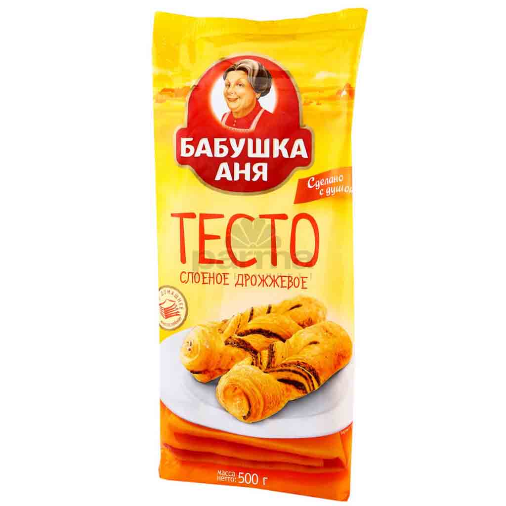 Тесто слоеное "Бабушка Аня" 500г