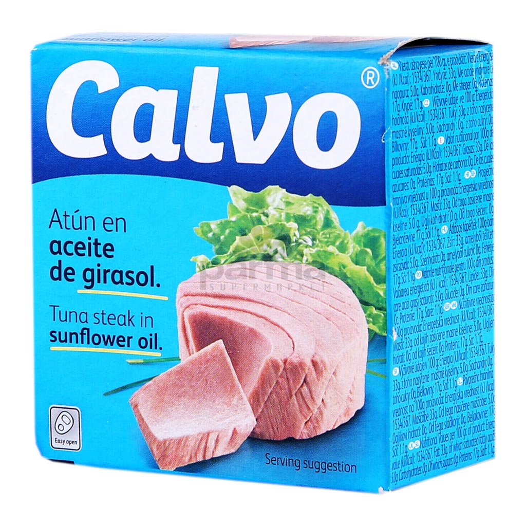 Canned tuna "Calvo" in vegetable oil 80g
